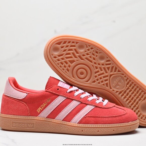 adidas | Shoes | Adidas Handball Spezial Retro Red Pink Womens Sneaker ...